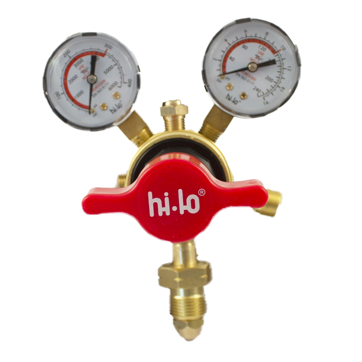 Single Stage Elite 2 gauge hydrogen 10 bar regulator