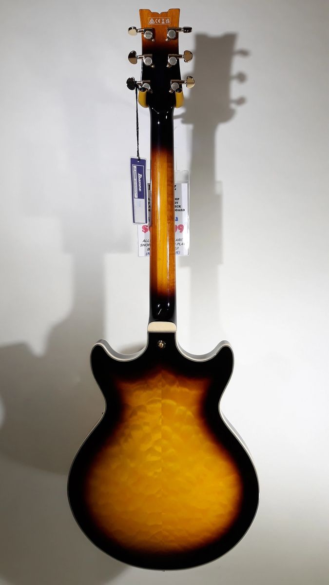 Ibanez AM93-AYS Electric Semi Hallow Guitar Antique Yellow Sunburst
