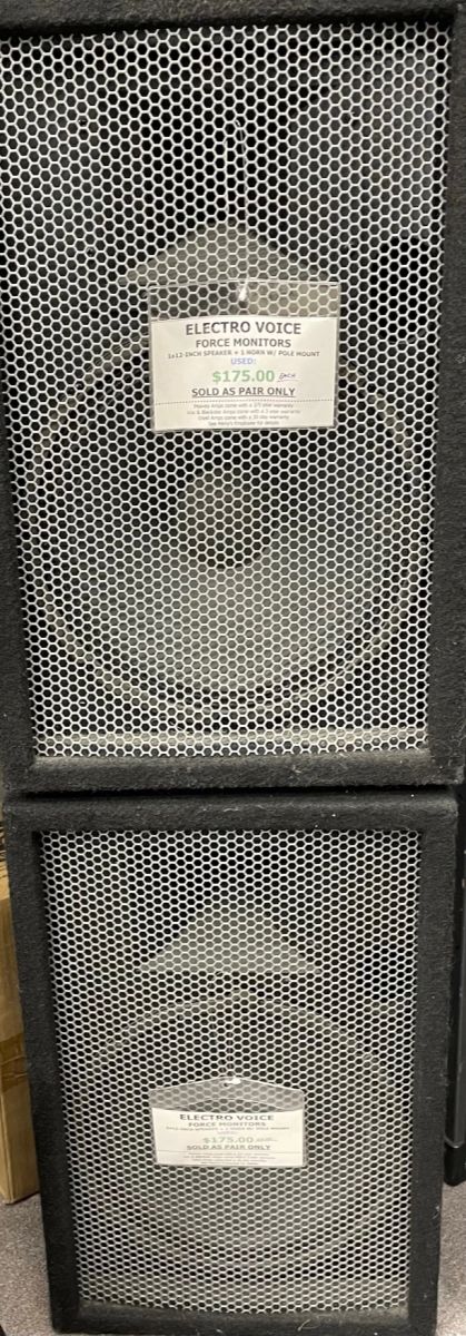 (Pickup Only) Electro Voice Force Monitors 1x12" Speaker