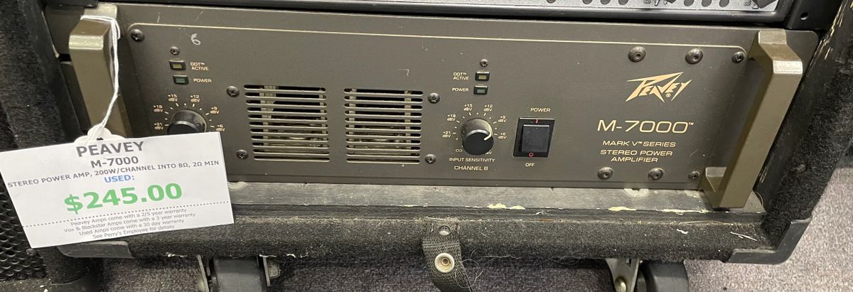 Peavey M-7000 Power Amp
