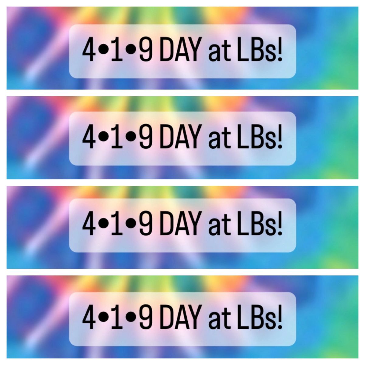 LBs 419 Day!