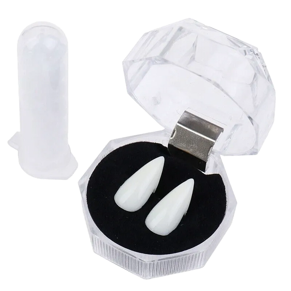 Horror Teeth-CUSTOM FIT VAMPIRE STAGE FANGS-Halloween Cosplay Costume ...