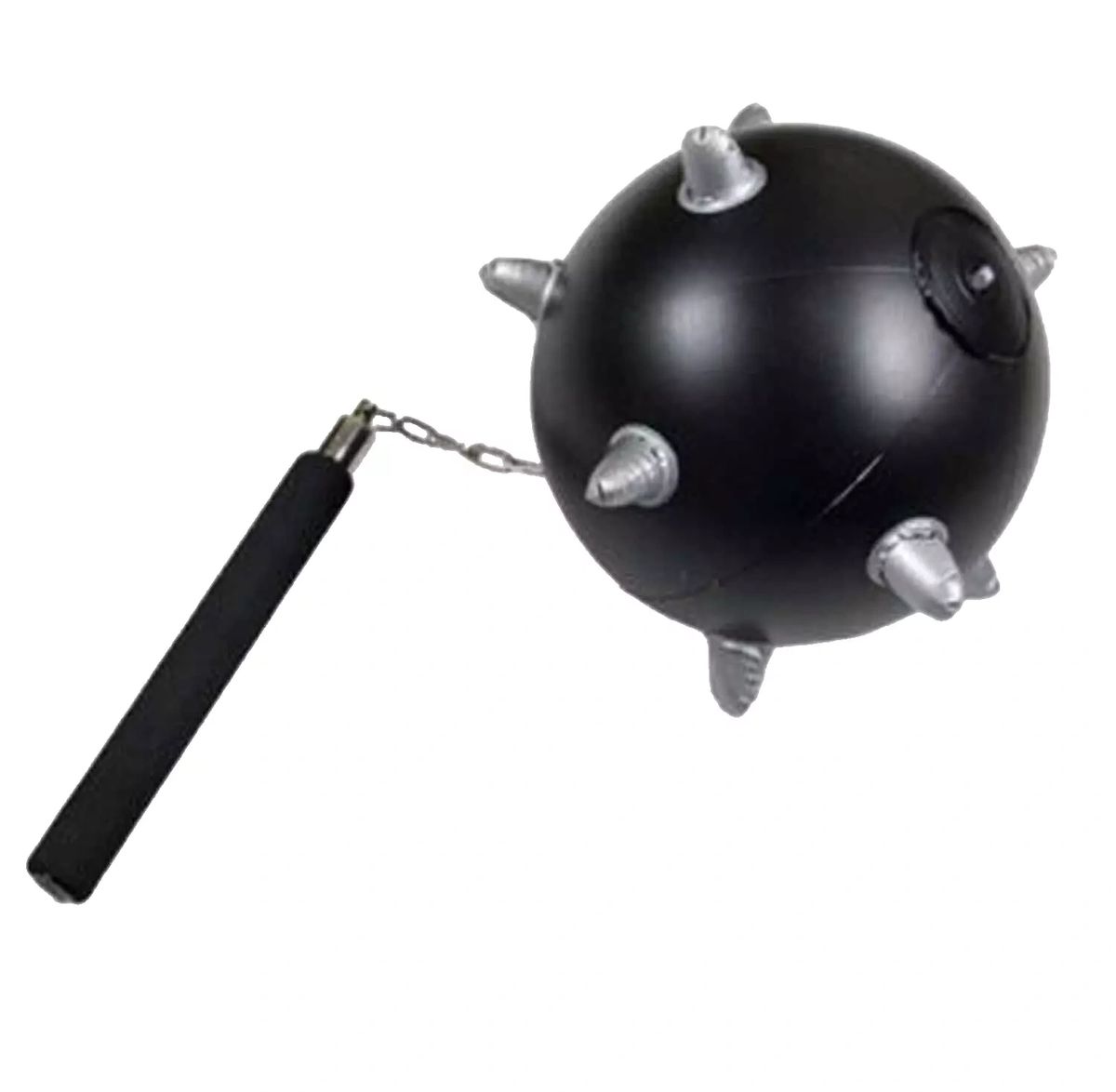 Inflatable FAKE Replica SPIKED BALL & CHAIN Cosplay LARP Prop Flail ...