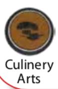 Culinary Arts Patch (4 Inch)