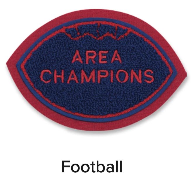 Football Sleeve Patch (4 Inch)