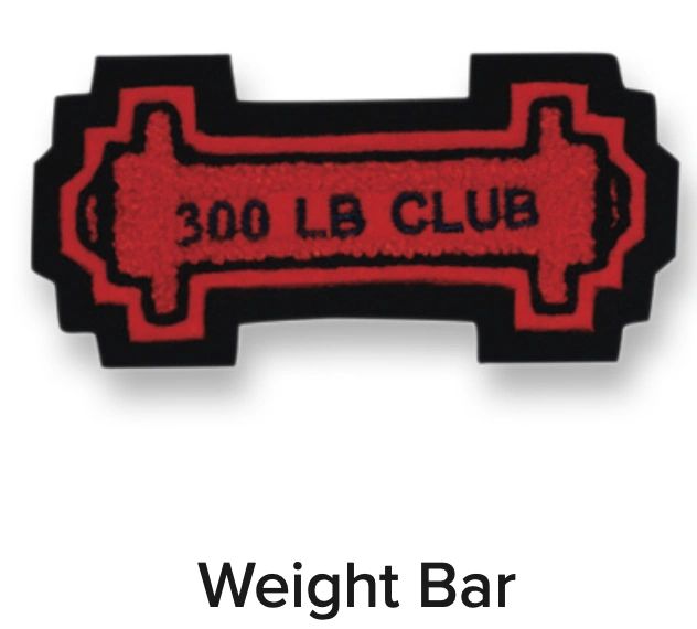 Powerlifting-Weight Bar Sleeve Patch (4 Inch)