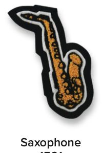 Saxophone Patch (4 Inch)