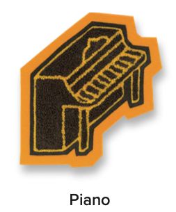 Piano Patch (4 Inch)