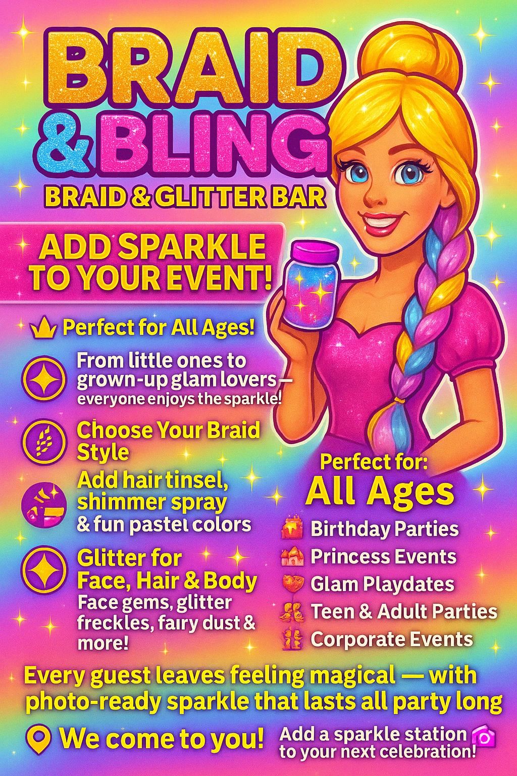 Mobile Hair Braiding Services | Braid and Bling