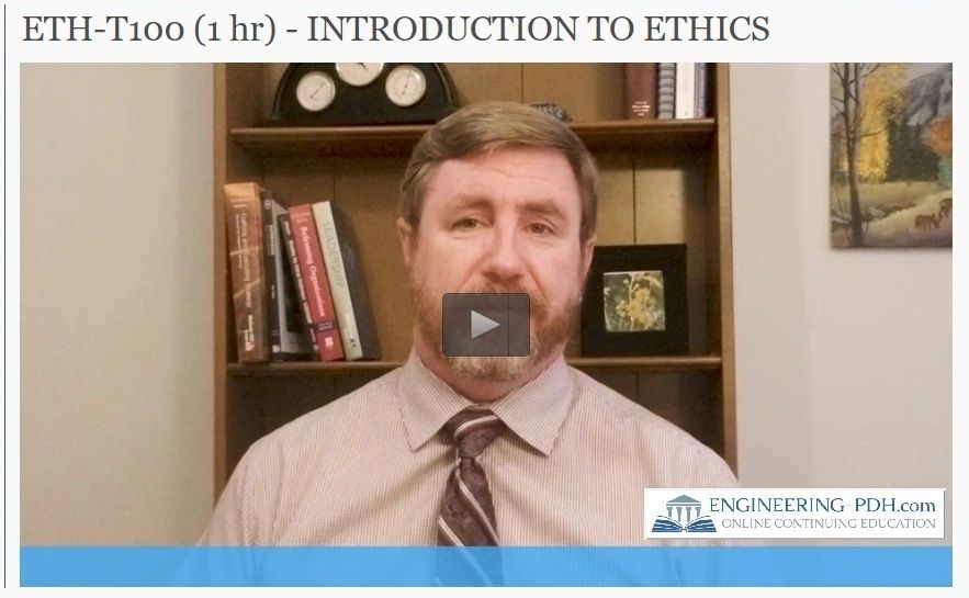 ETH-'T100 (1 hr) - Introduction to Ethics 2024 - Interactive/Video Course