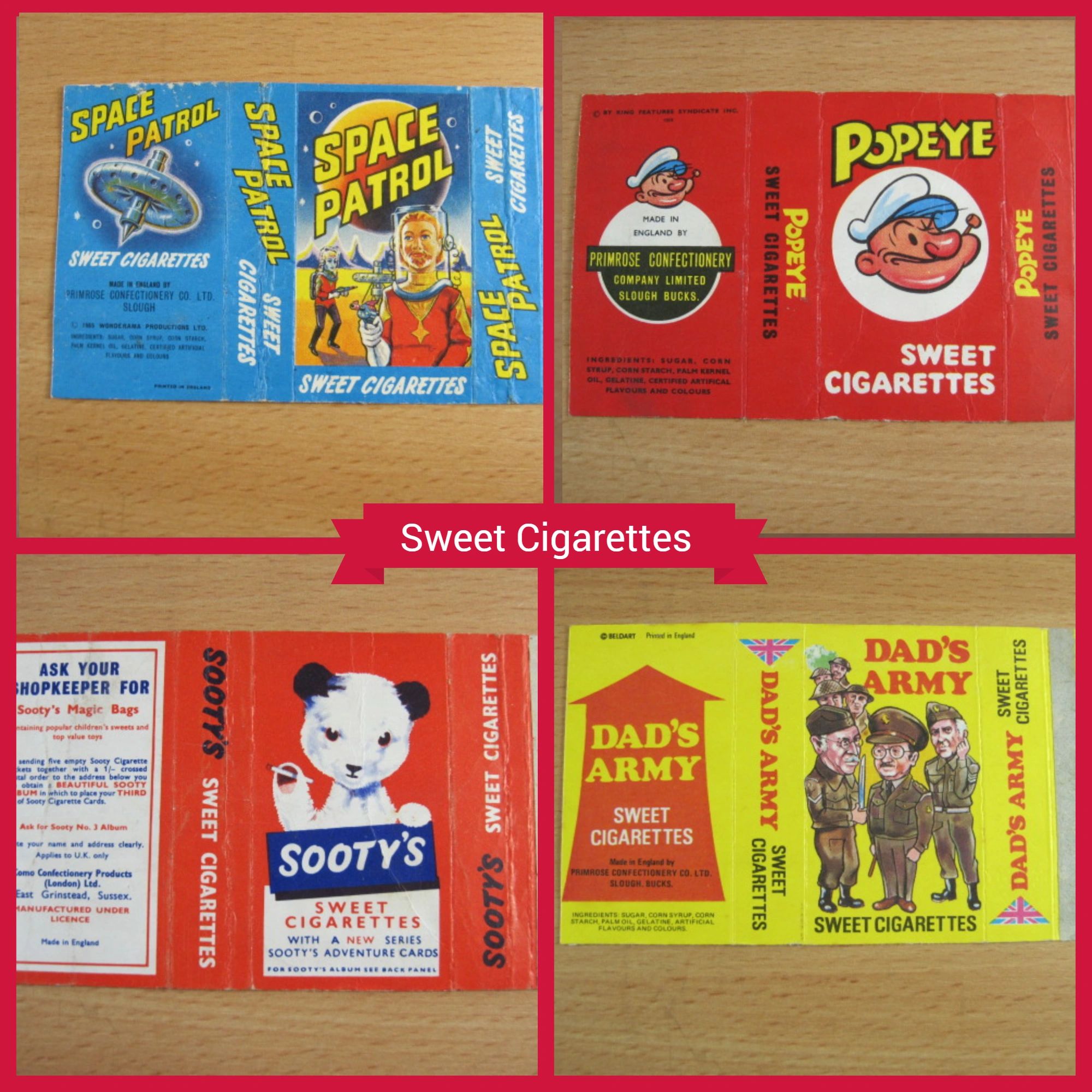 Sweet Cigarette Packets
