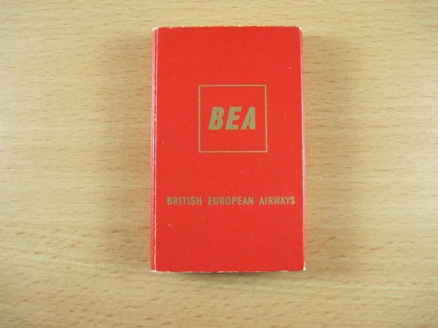 5 Benson & HedgesSuper Virginia BEA airlines pack c.1960's - unopened ...