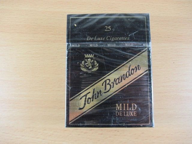 25 John Brandon Mild De Luxe New York & London c.1965+ Unopened [sk11]