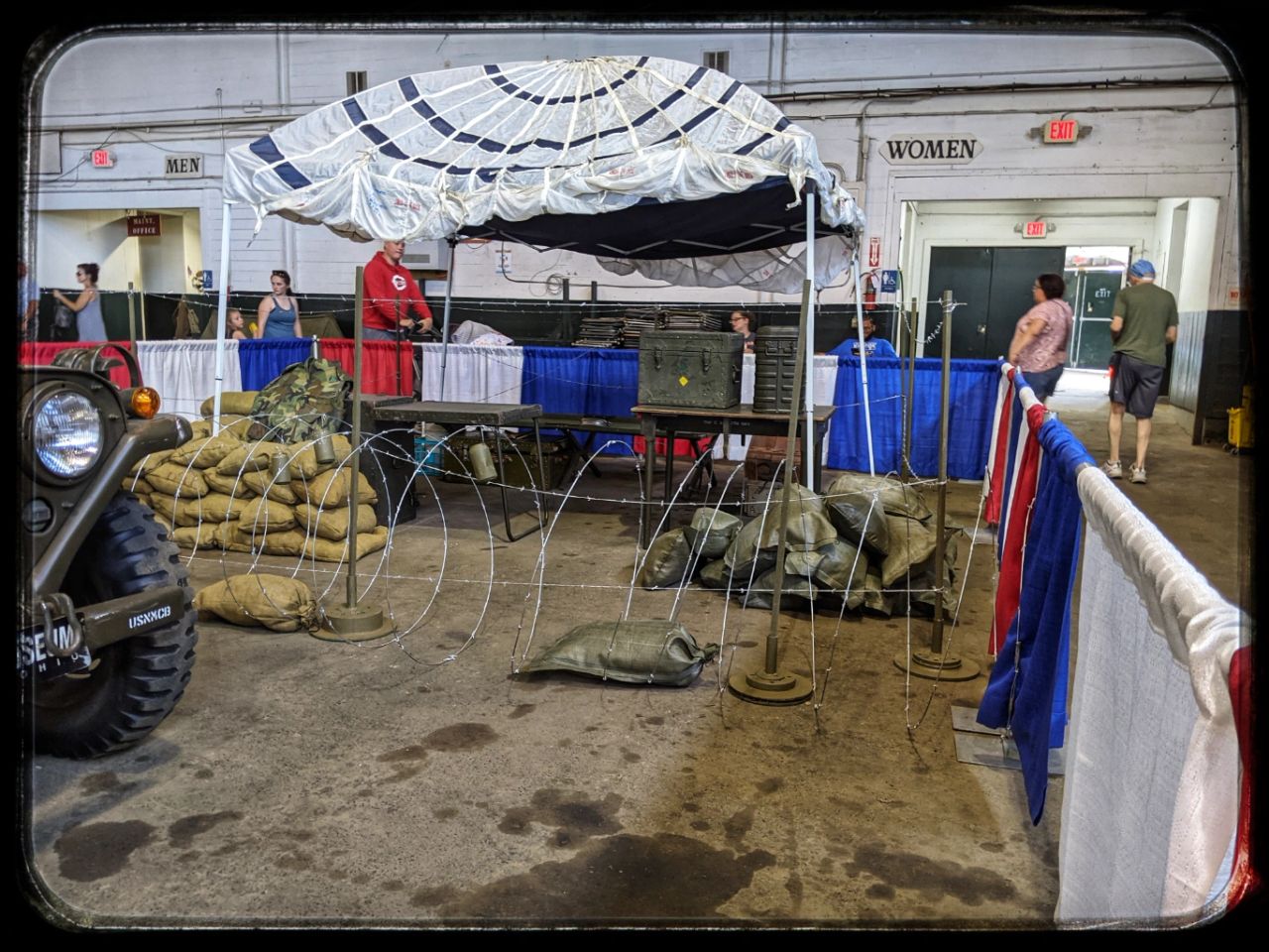Motts Military Museum at the Delaware County Fair