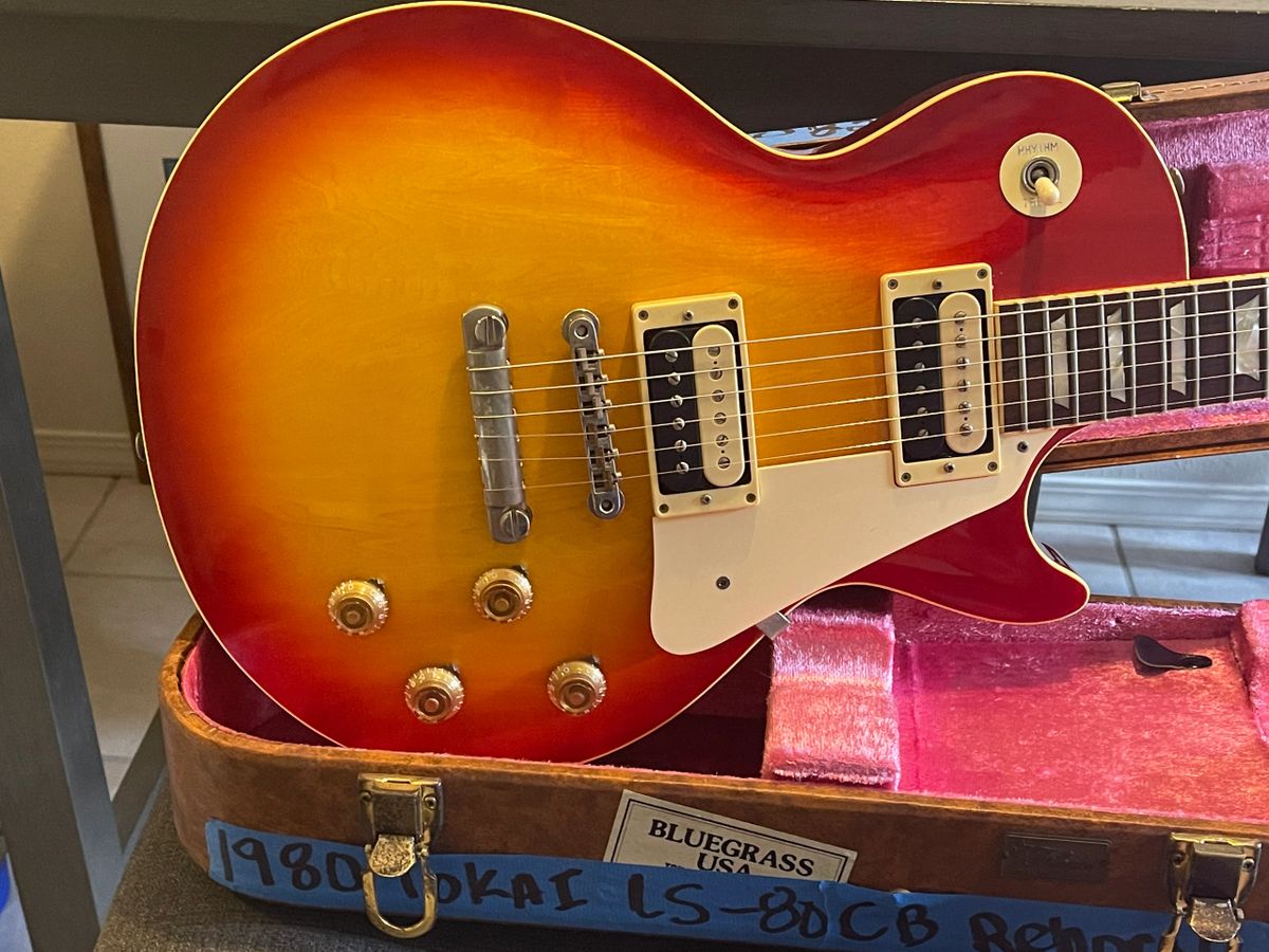 SOLD: 1980 Tokai LS-80 CS Reborn Old # 0008211