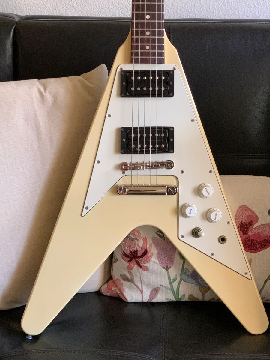 SOLD:1980 Greco Flying V