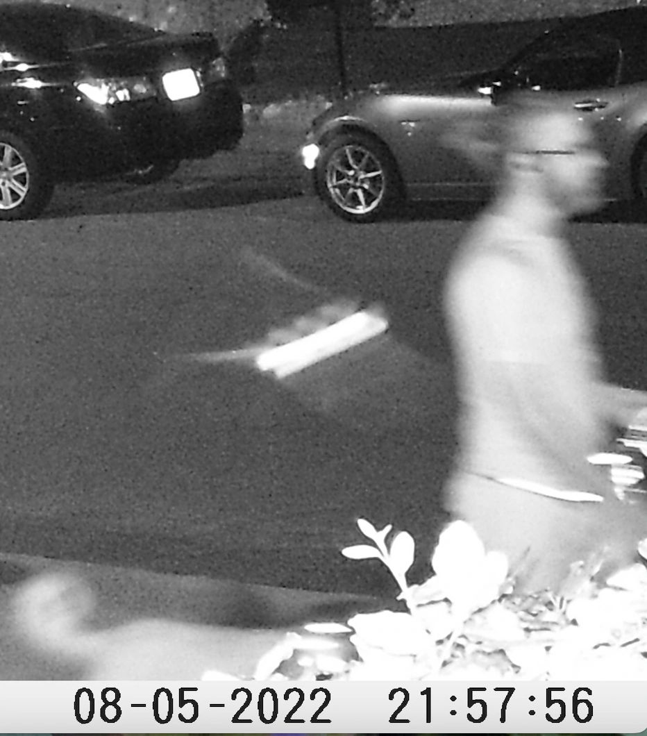 Help Us Identify This Man Stealing a Save Conn Ave Lawn Sign