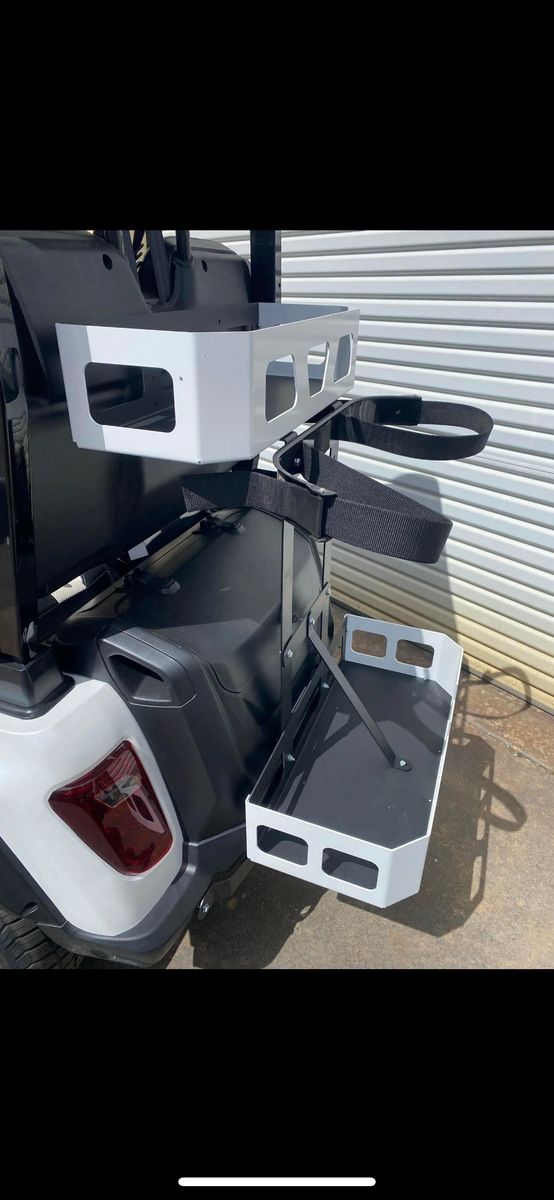 Golf Cart Rear Storage Rack