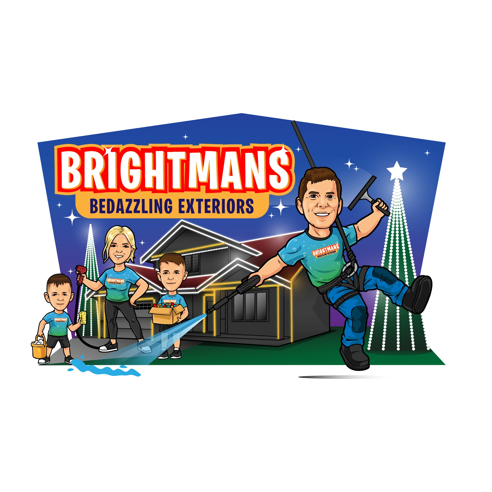 Window Cleaning Service | Brightman's Bedazzling Exterior