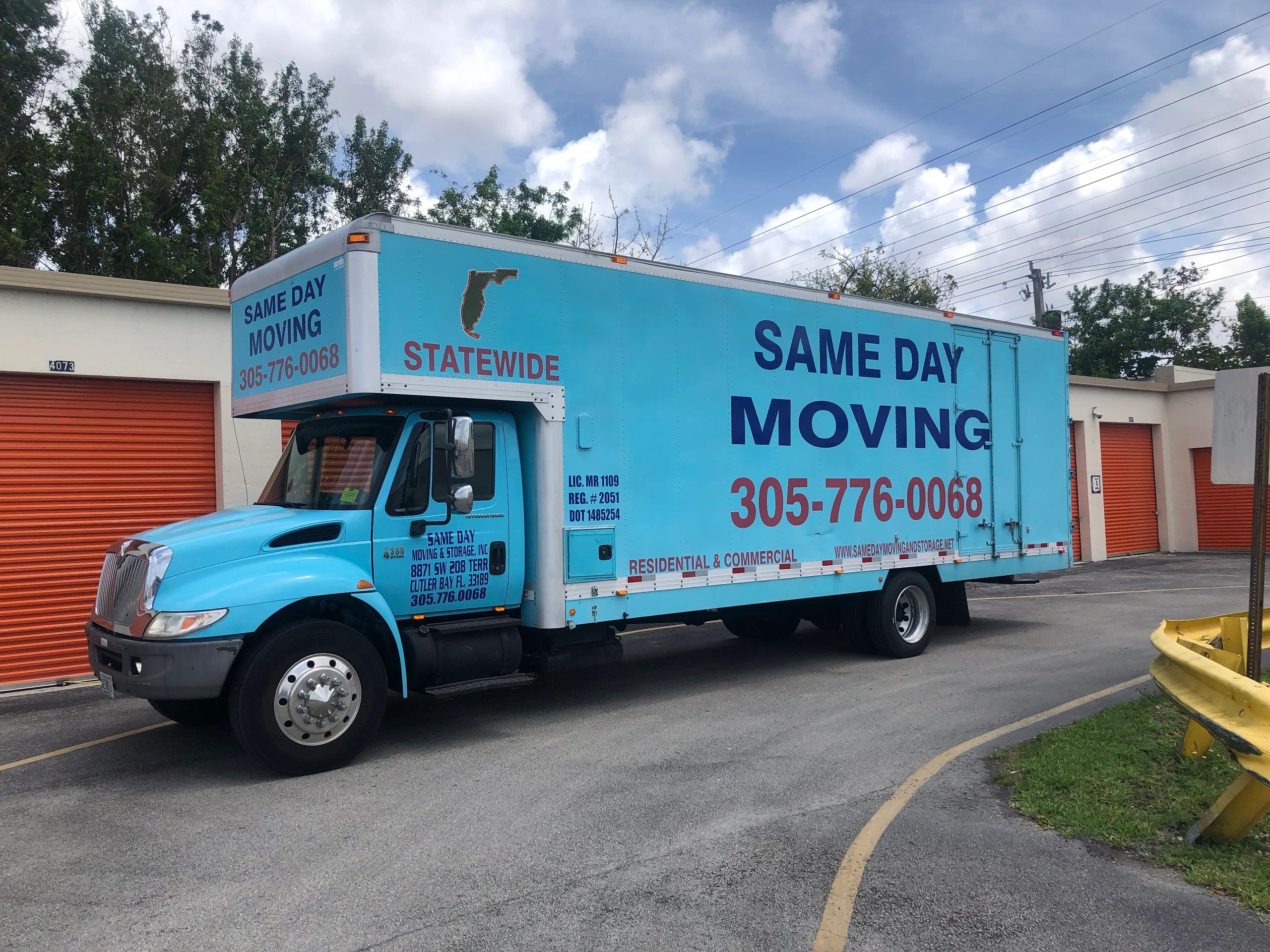 SAME DAY MOVING AND STORAGE