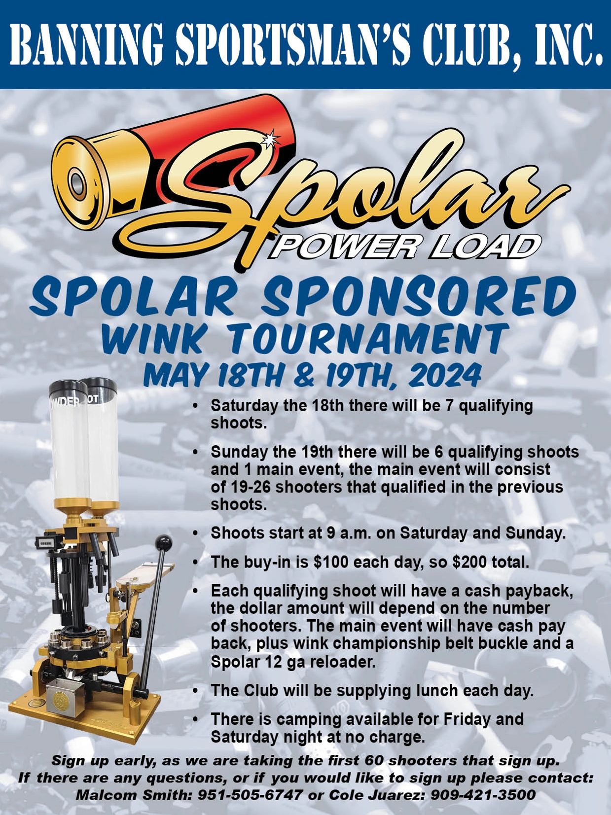 Shotgun Shell Reloaders & Reloading Supplies - Spolar Gold