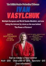 Ivan Vasylchuk SAMBO Seminar