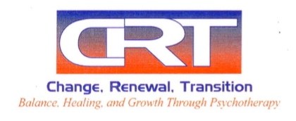 CRT Counseling - Psychotherapy, Couples Therapy