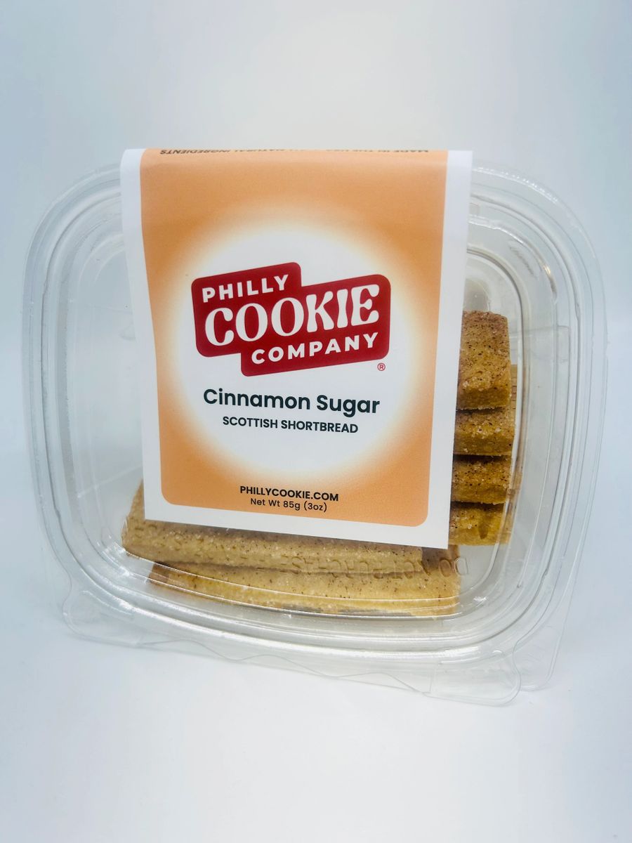 Cinnamon Sugar Shortbread Cookies by Philly Cookie Co.