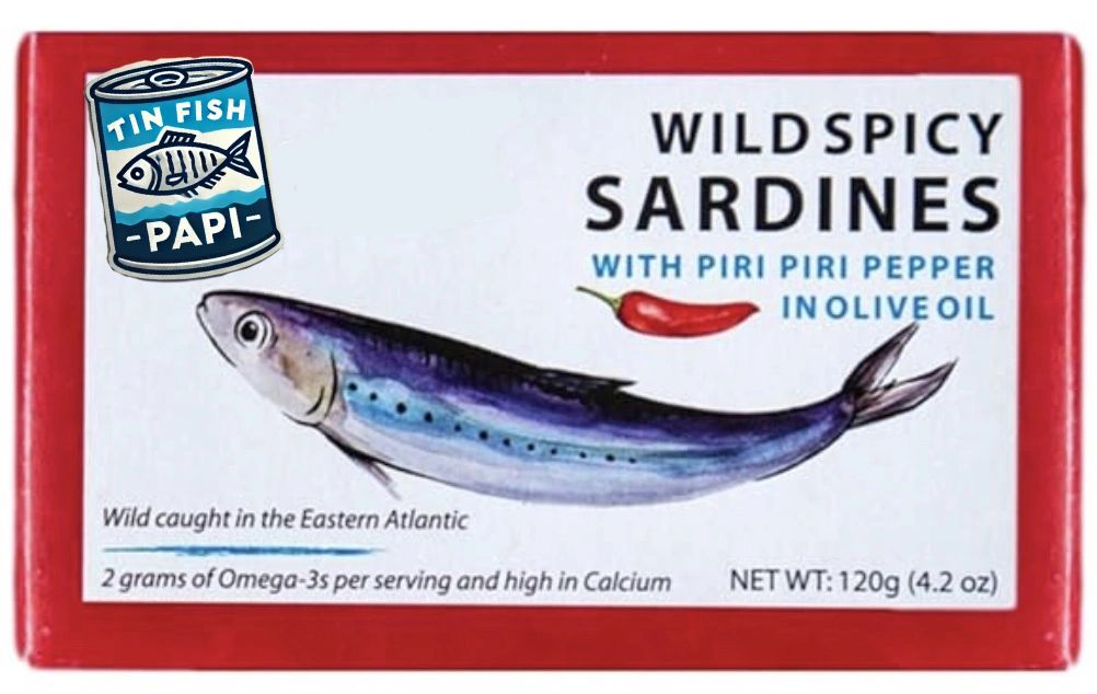 Tin Fish Papi Wild Spicy Sardines (12 Pack)