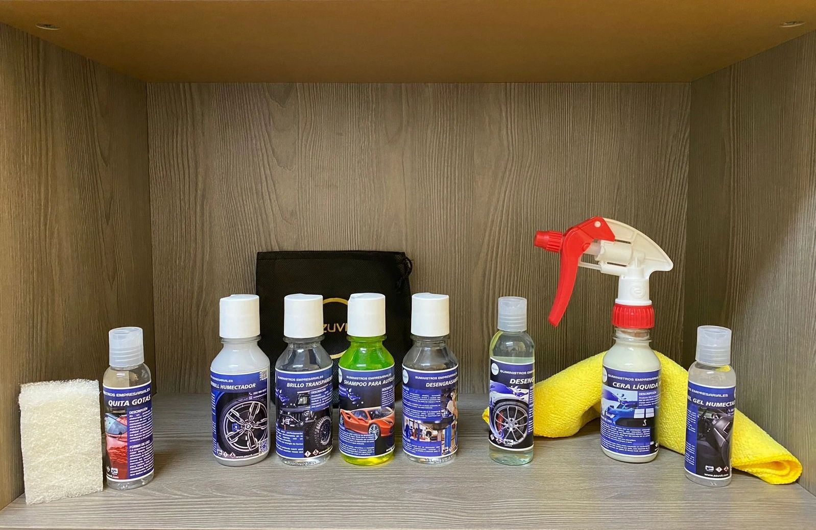 AZUVIT - Gel Antibacterial, Sanitizante, Shampoo