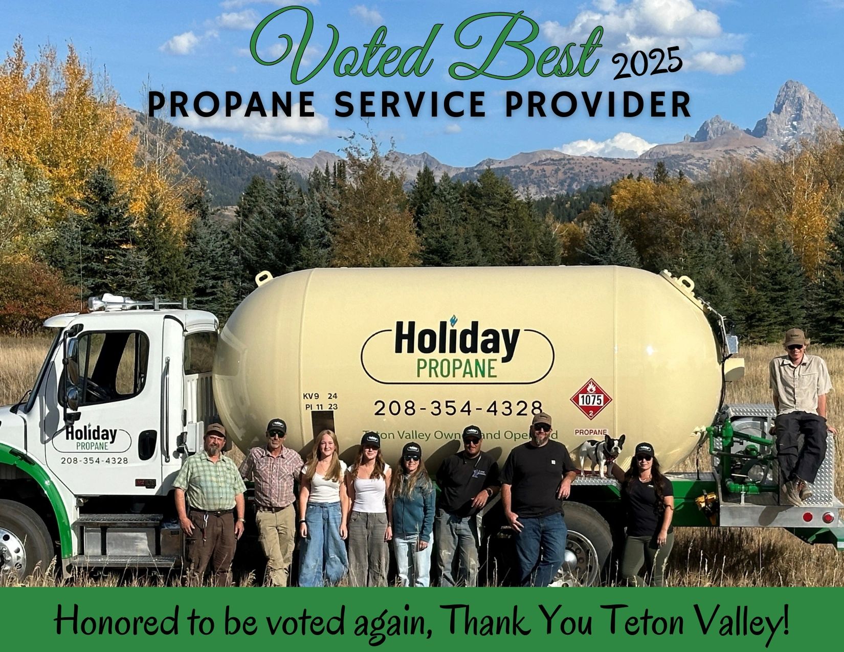 Propane Delivery - Holiday Propane