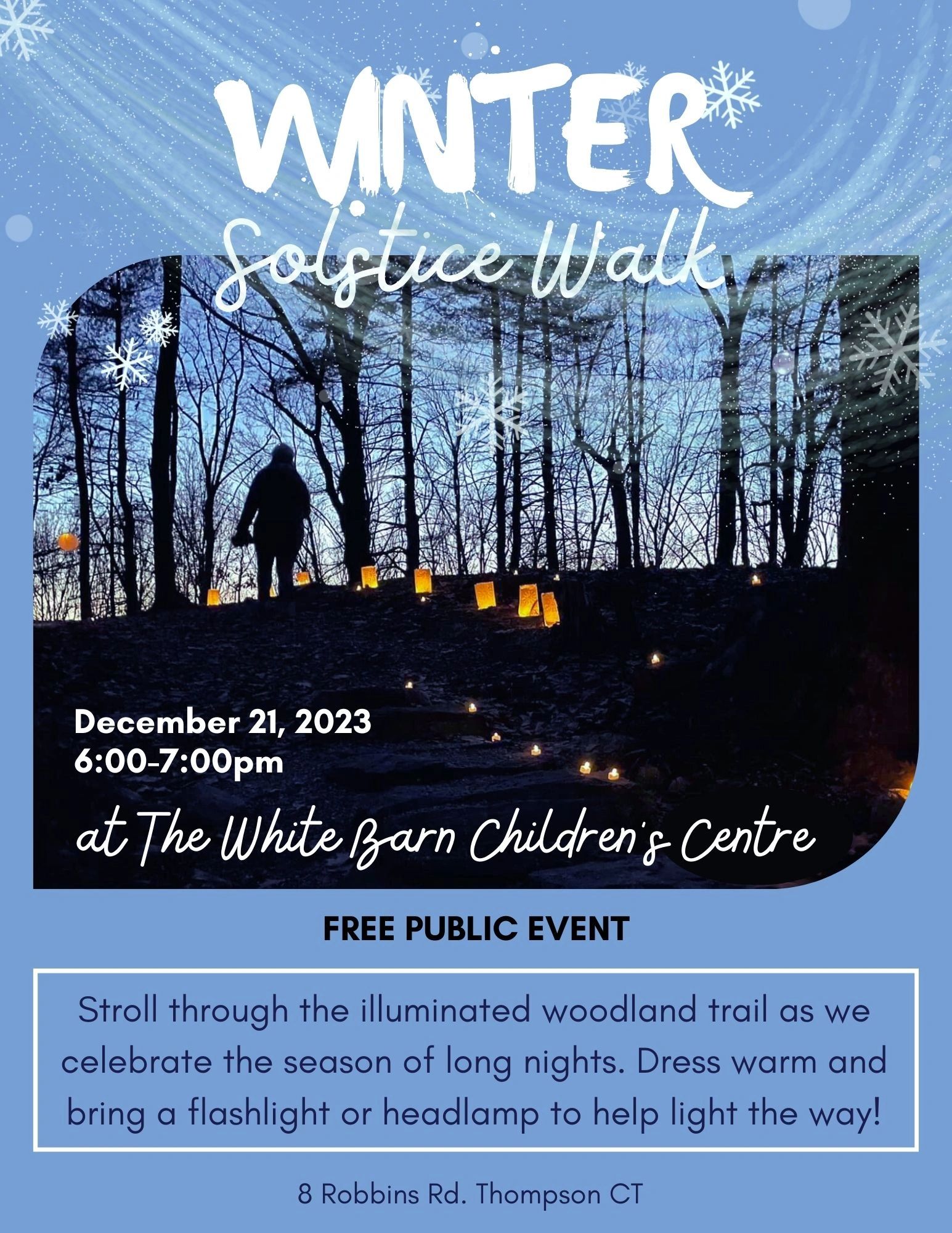 2nd Annual Winter Solstice Walk