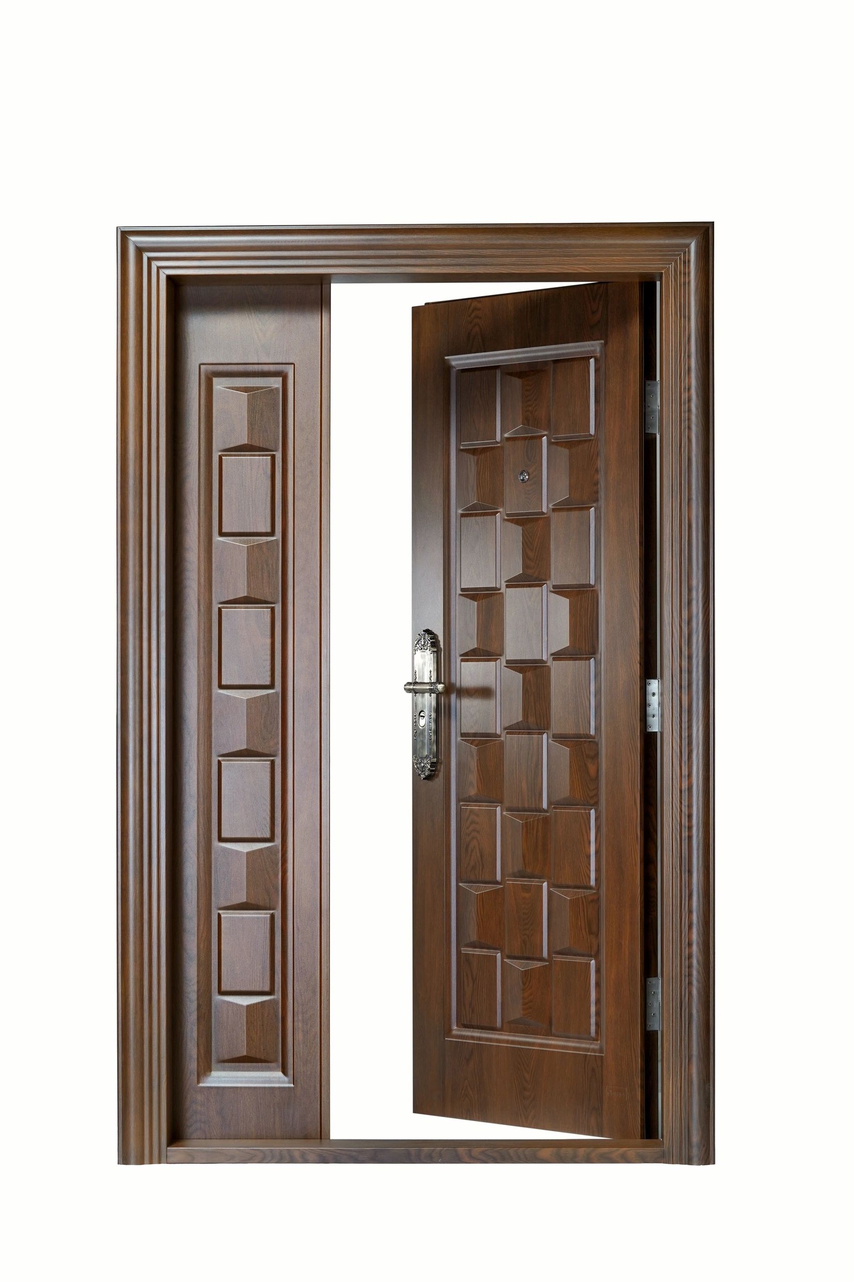 Comparison - Cuirass Steel Door Vs Normal Wooden Doors