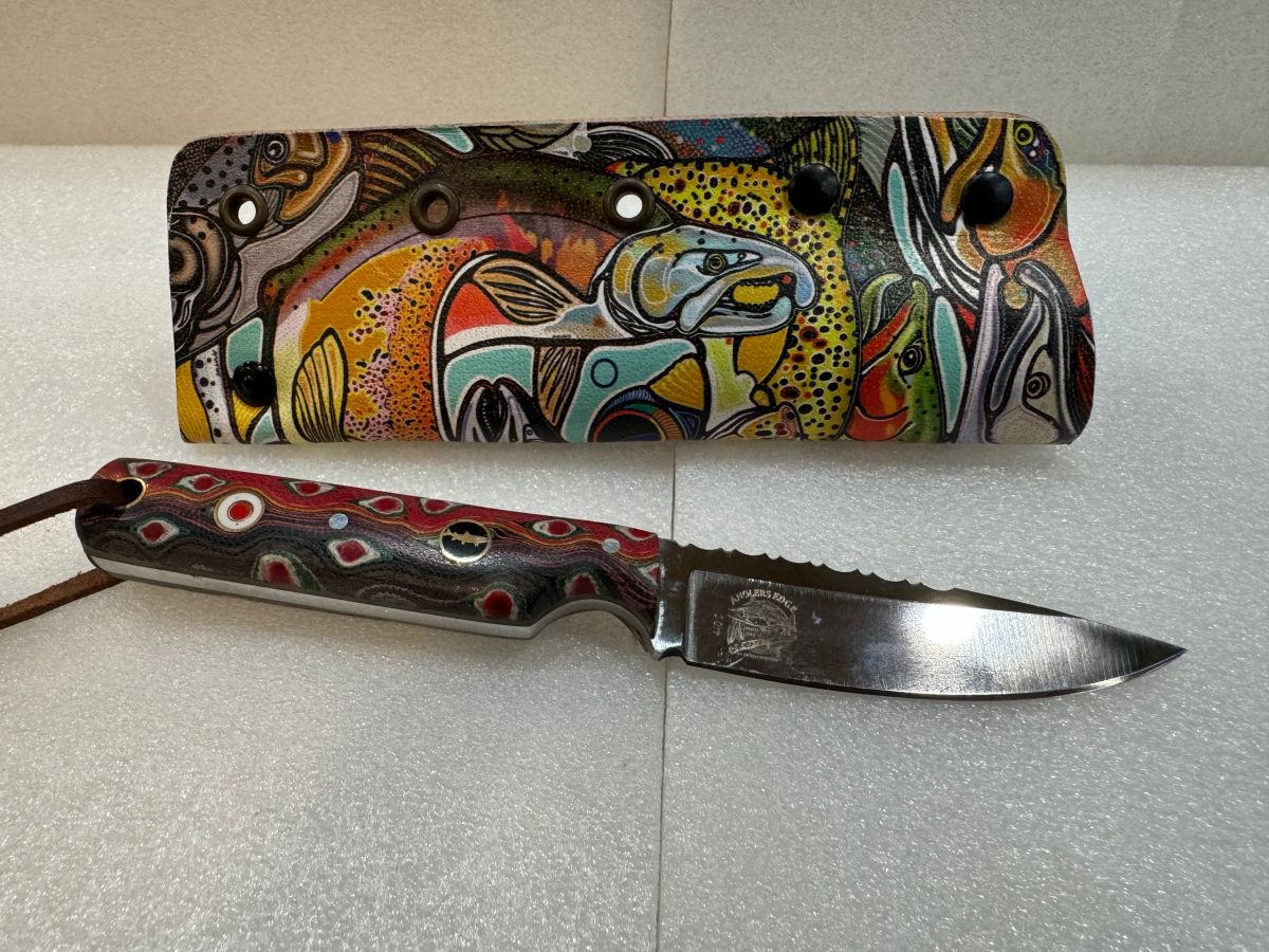 Anglers Edge Arctic Char Handle Knife #1