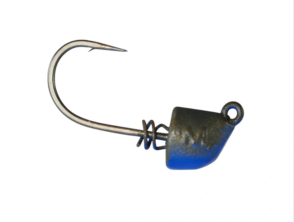 Mustad Alpha Point A-TAK Swim Jig Head 3/0, 1/2oz, Bluegill 3 Pack