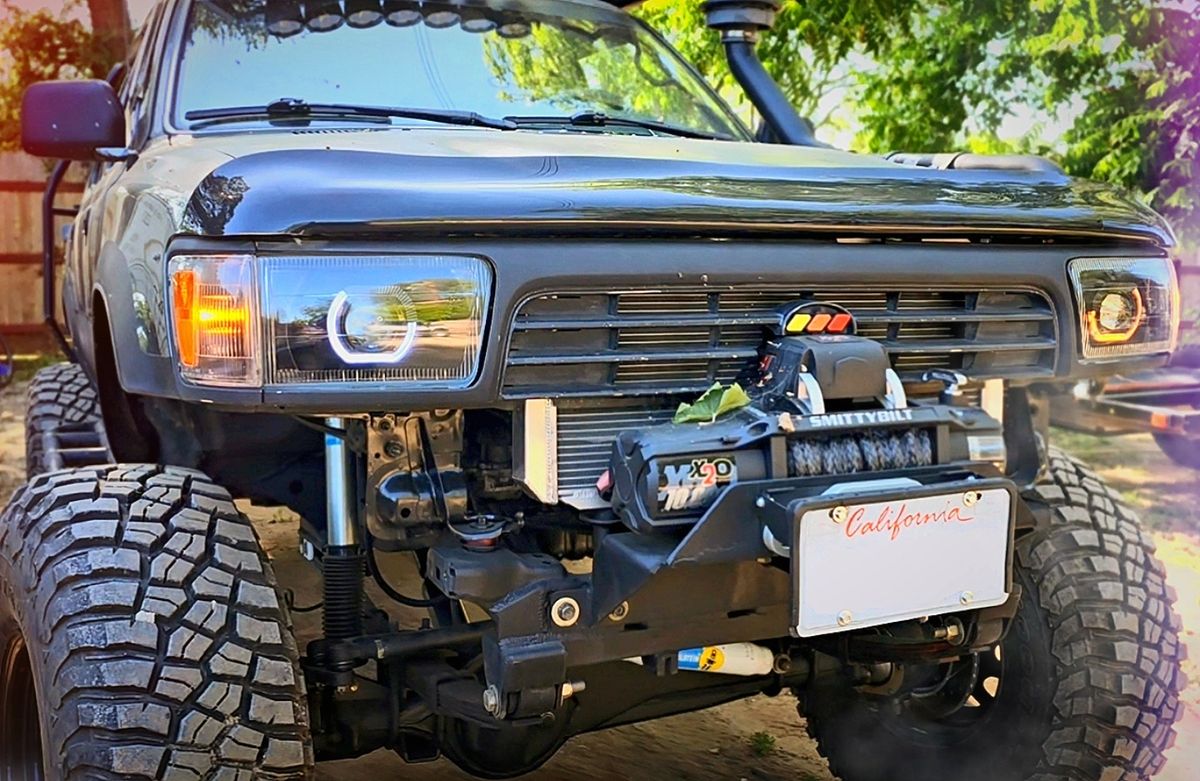 Sinister X2 LED Projector Headlights. 92-95 4Runner headlights.