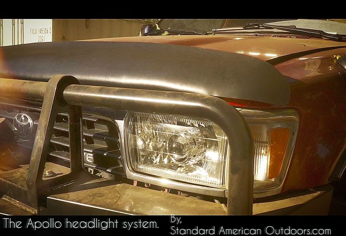 Apollo LED Projector Headlights for 92-95 4Runners.