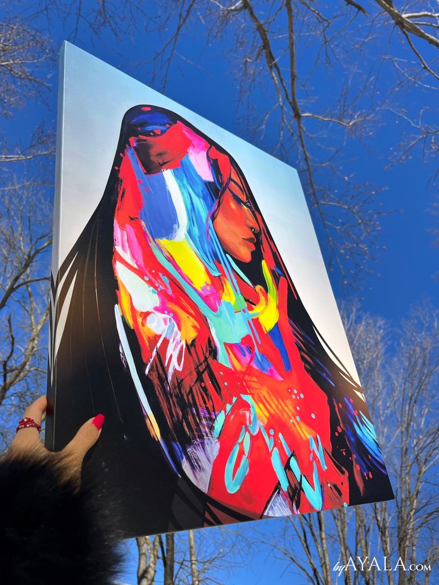 "Andean Sunrise" canvas print