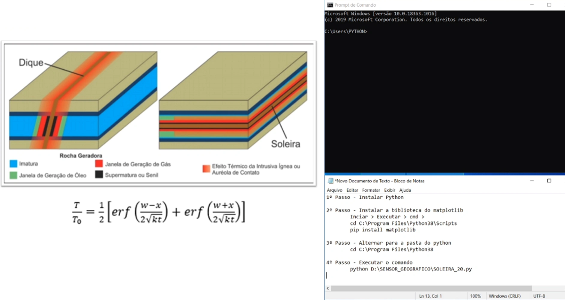 Programação Python ajudando nas análises de Geociências