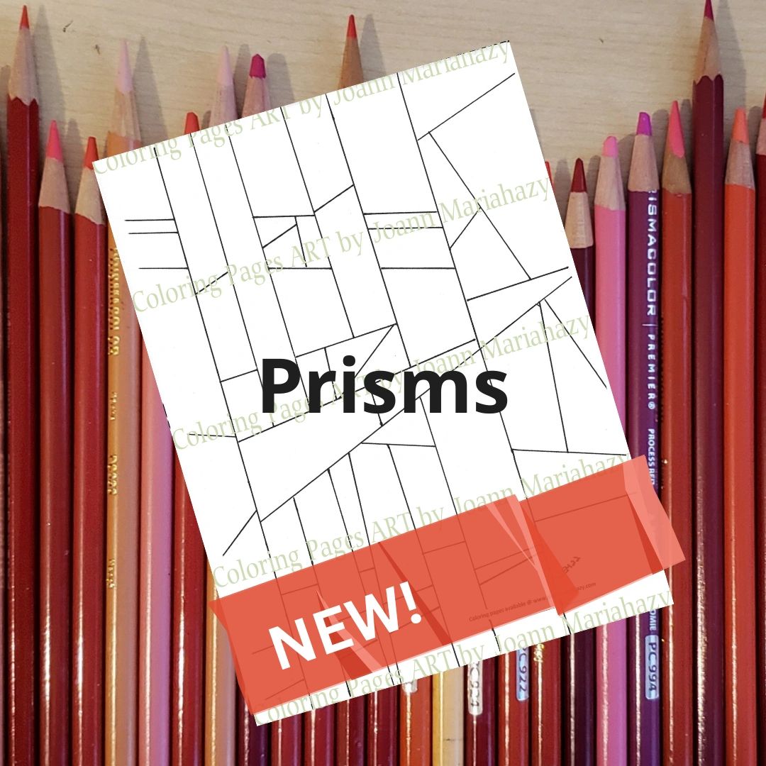 Prisms - Individual Coloring Page