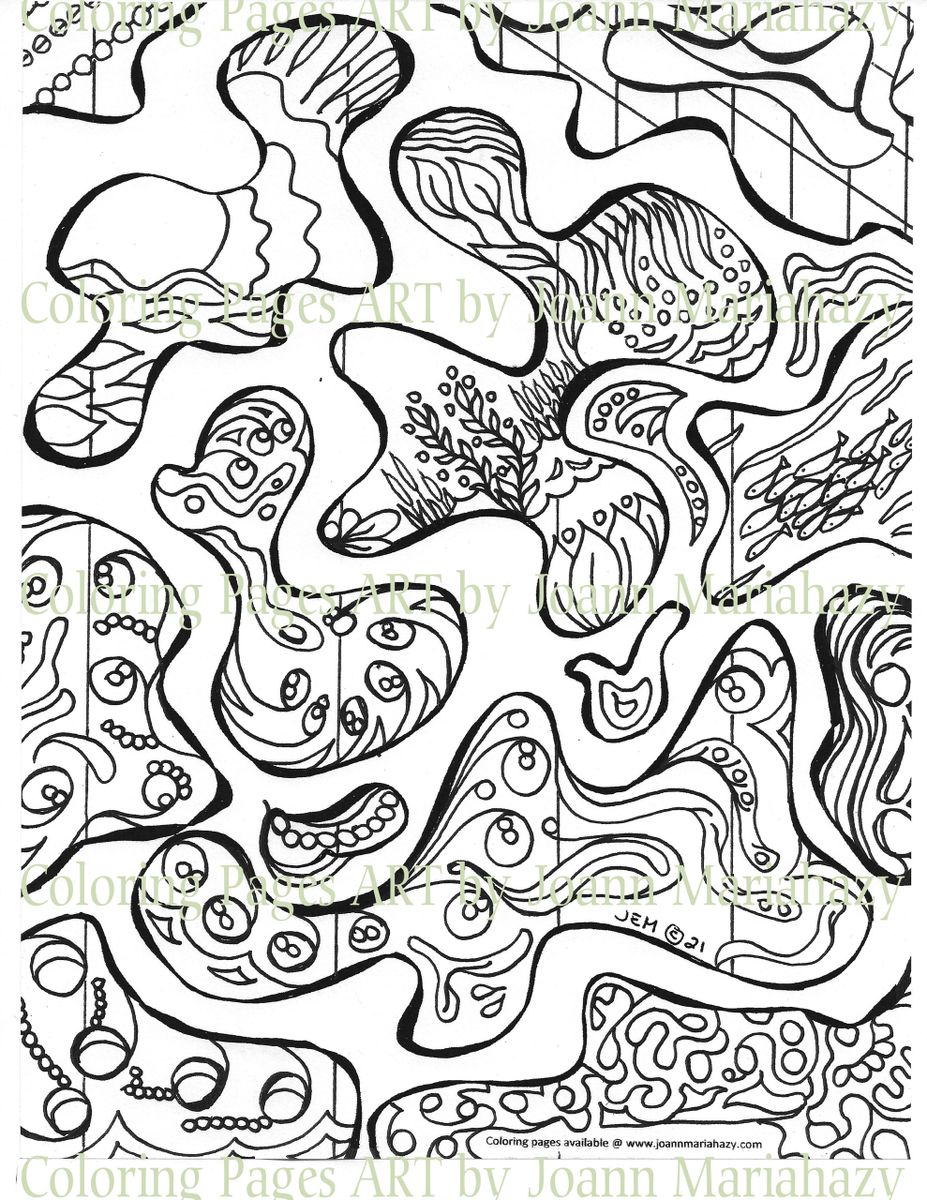 Windows - Individual Hand Drawn Coloring Page