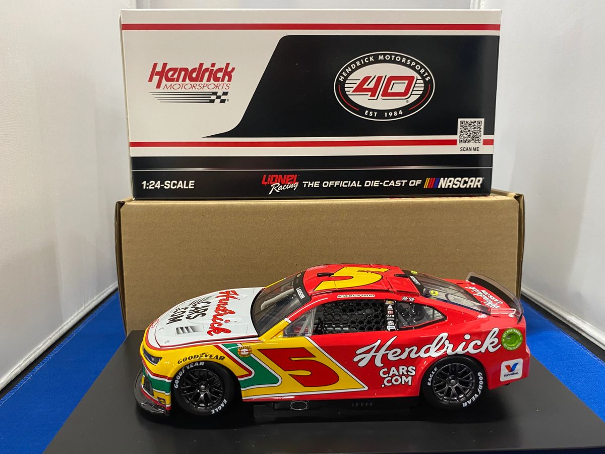 Kyle Larson Hendrickscars.Com Throwback 1:24 scale 2024