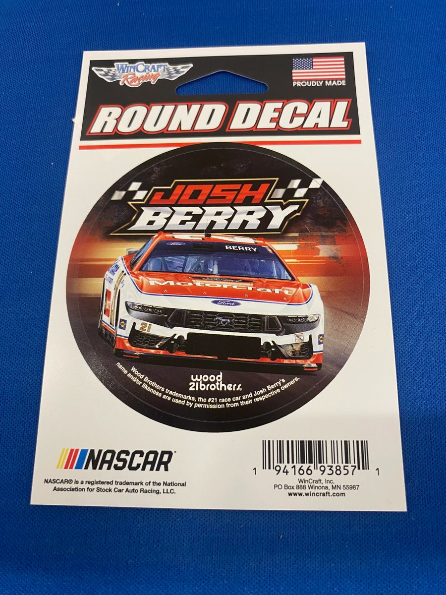 Josh Berry round decal