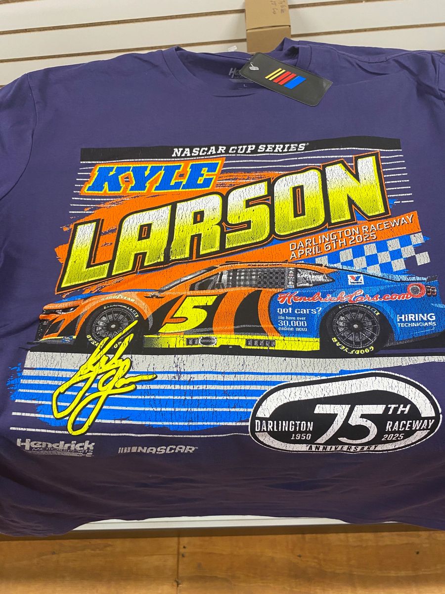 Kyle Larson Throwback tee Large