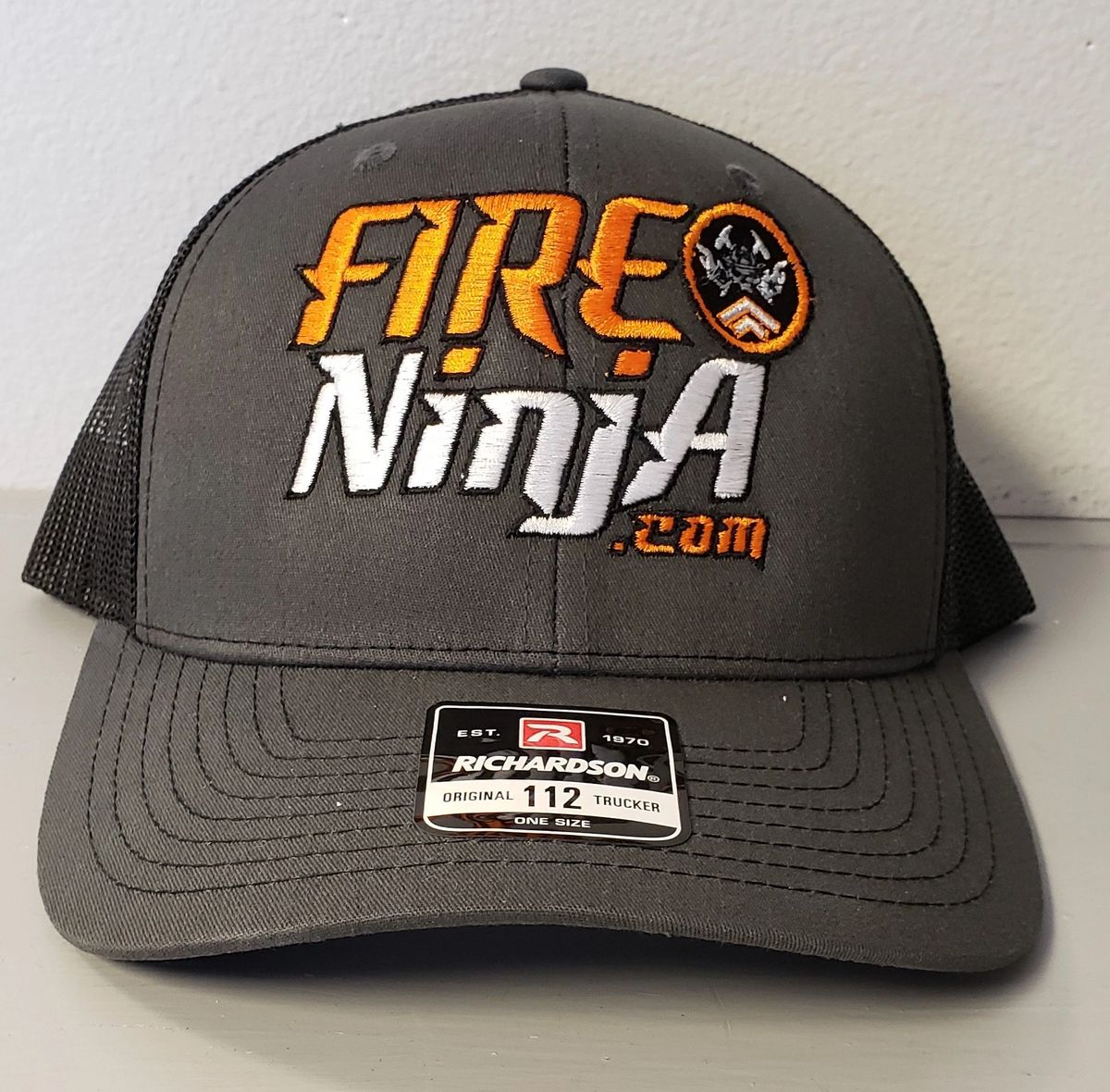 FIRE NINJA TRUCKER HAT - STRUCTURED