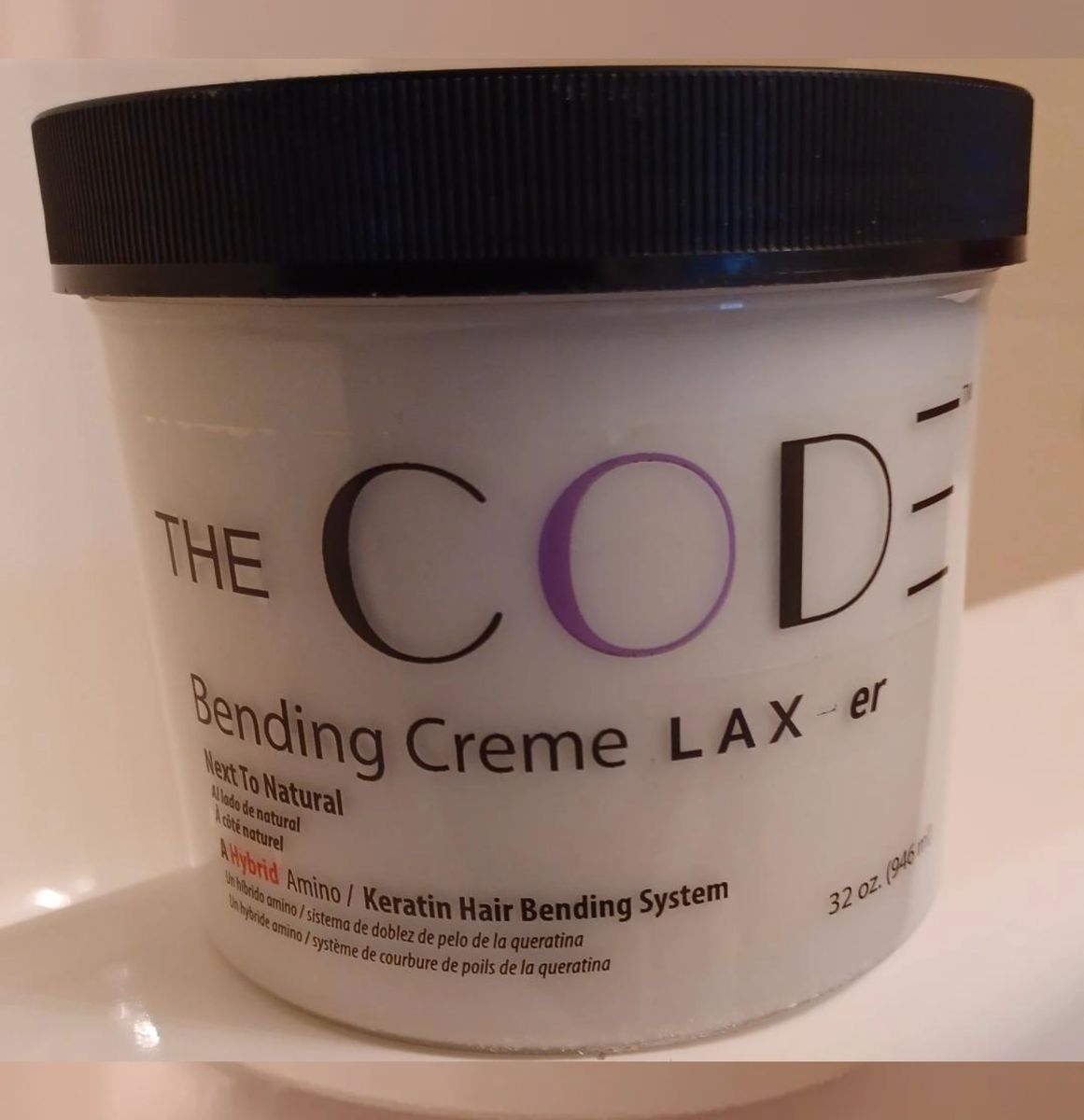 The CODE Bending Creme LAX-ER PROFESSIONAL USE ONLY. MUST EMAIL sales@theCODEhaircare.com TO ...