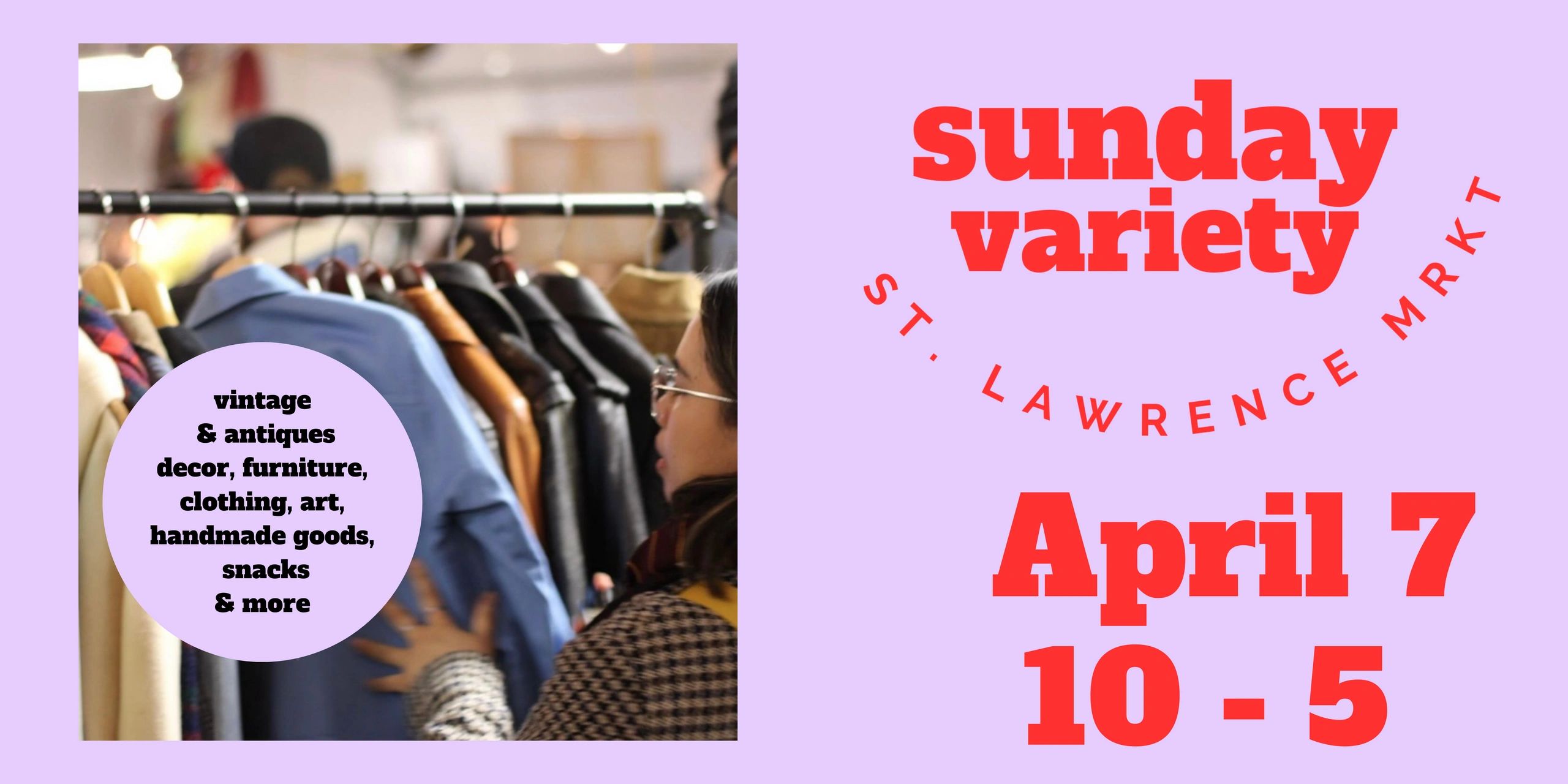 UPCOMING MARKETS | Sunday Variety