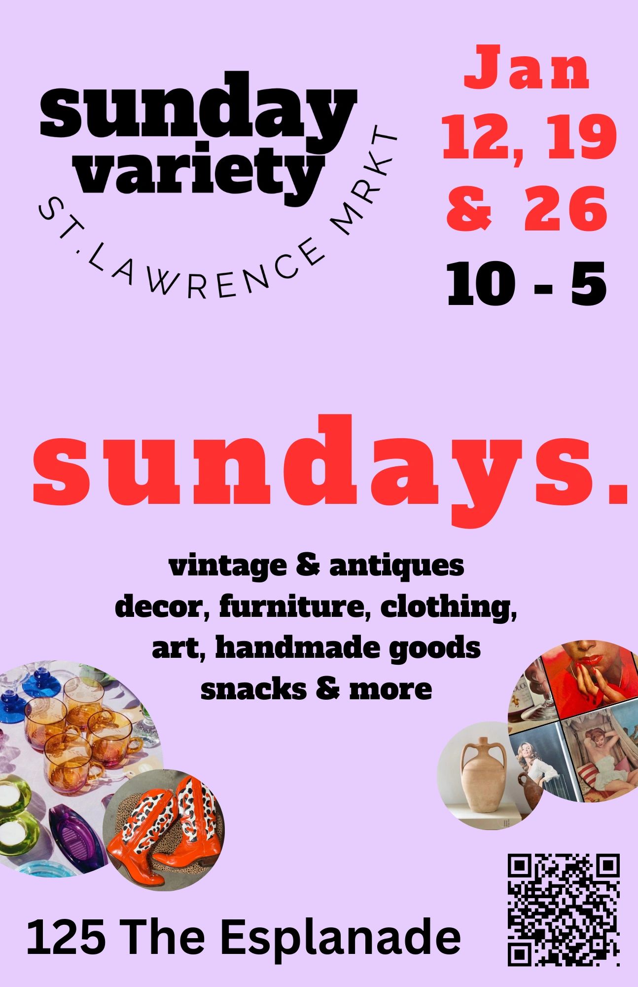 Sunday Vintage, Antique, Handmade Market Toronto - Sunday Variety