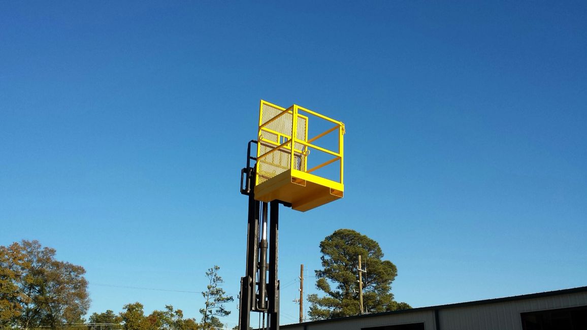 Gorilla Manufacturing - Forklift Man Baskets, Lift Truck Work Baskets ...