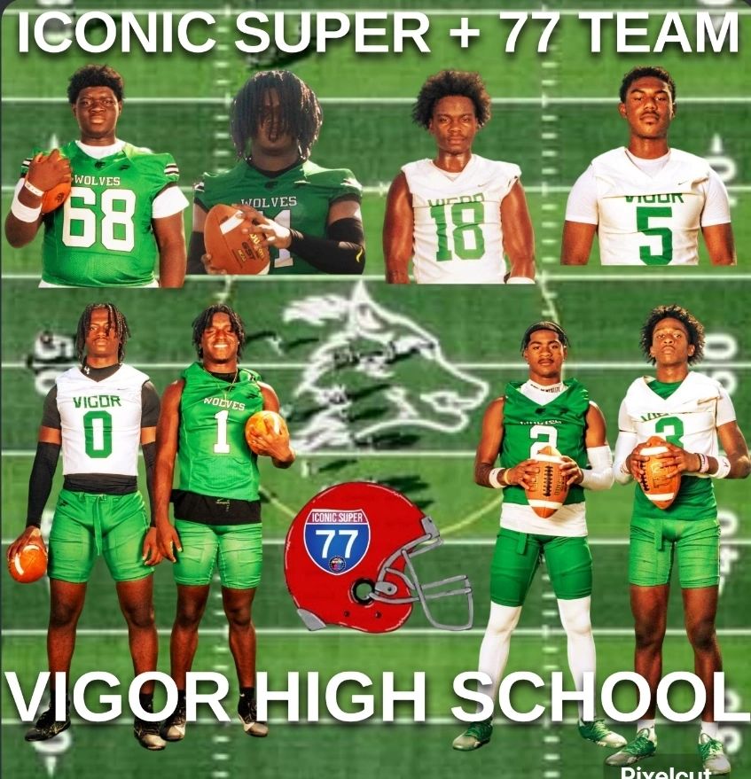 Vigor had 8 players named to the Iconic Super + 77 Team